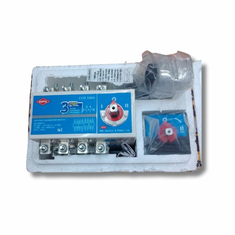HPL 100A 4 Pole Onload Changeover - Ohm Murugha Electrical