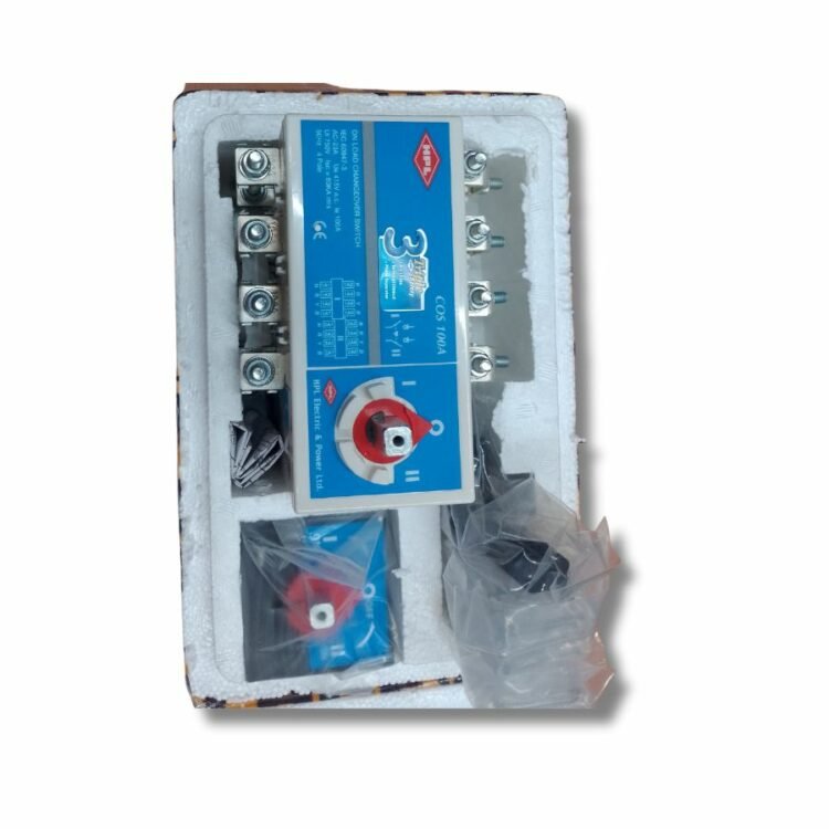 HPL 100A 4 Pole Onload Changeover - Ohm Murugha Electrical